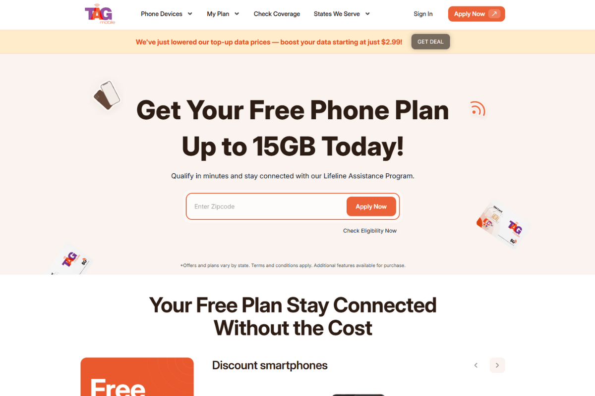 Top 10 Best Lifeline Phones You Can Get For Free - TAG Mobile Blog