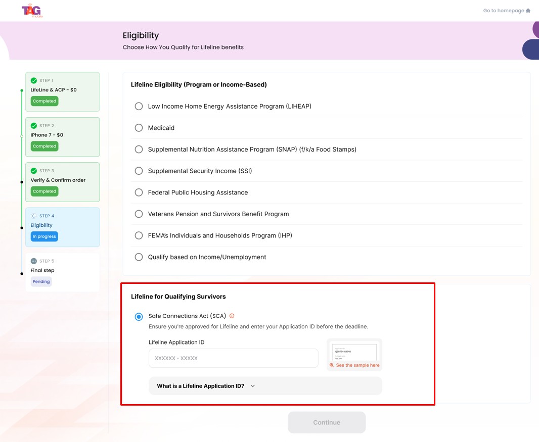 Safe Connections Act: Step-by-Step Lifeline Enrollment Guide for ...